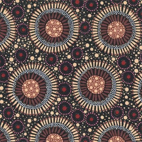 Wild Flora Apricot by Christine Doolan BOLT END 3 Yards + 24 Inches ...