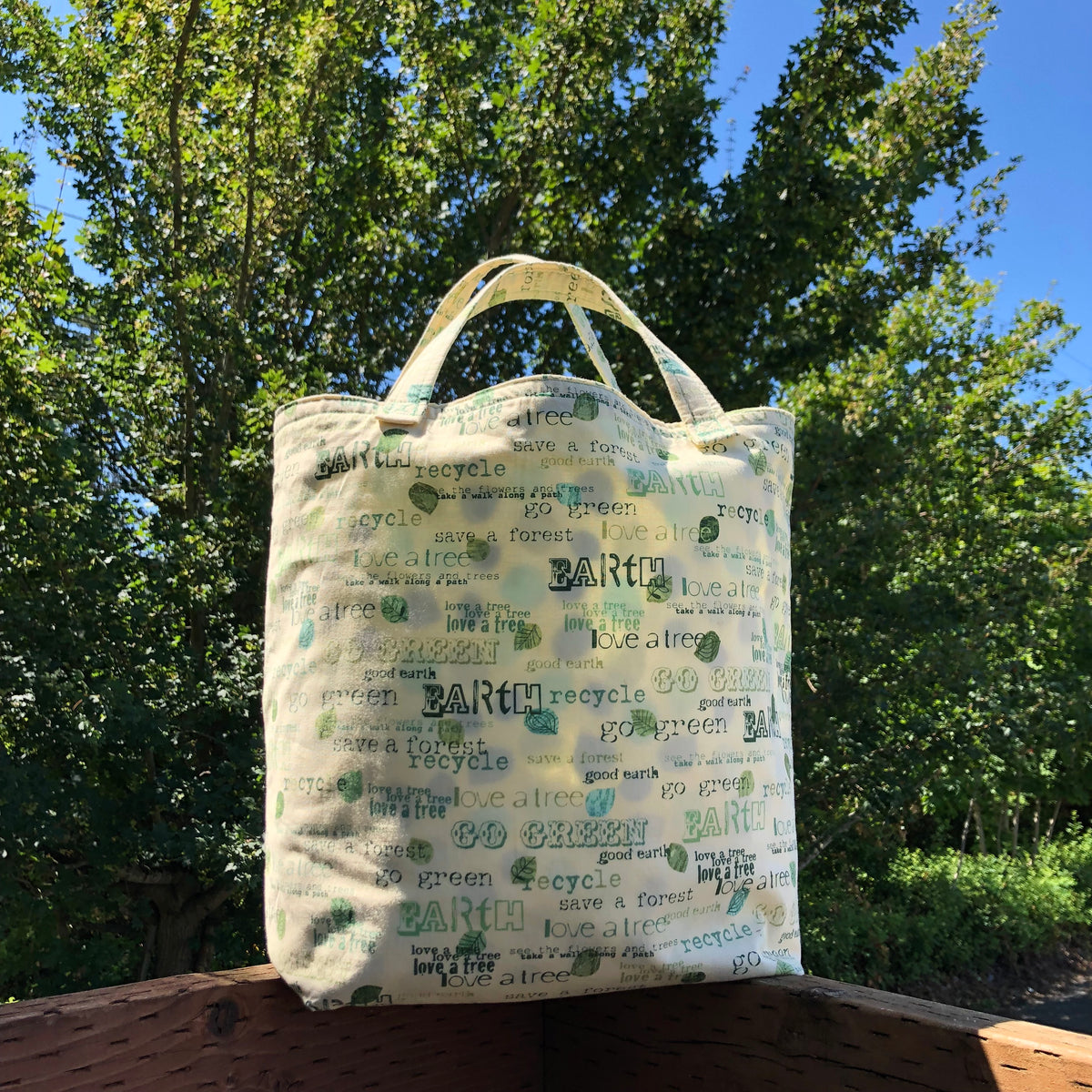 Go Green Market Bag Pattern – Two Thimbles